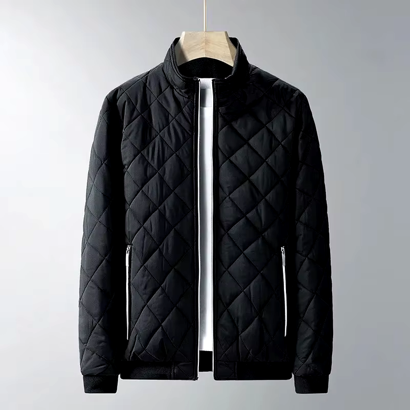 Diamond Quilted Fleece Jacket – Harrison & Finch